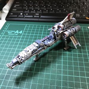 Colonial Viper mk2(uhu02 ペーパークラフト)#11 : soone707 - ペーパークラフト日記