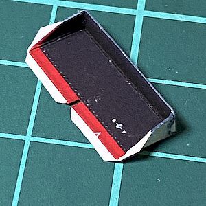 ランボルギーニ イオタ(SHINYA papercraft.)(A4→A6)#02 : soone707 - ペーパークラフト日記