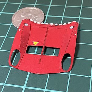 ランボルギーニ イオタ(SHINYA papercraft.)(A4→A6)#03 : soone707 - ペーパークラフト日記