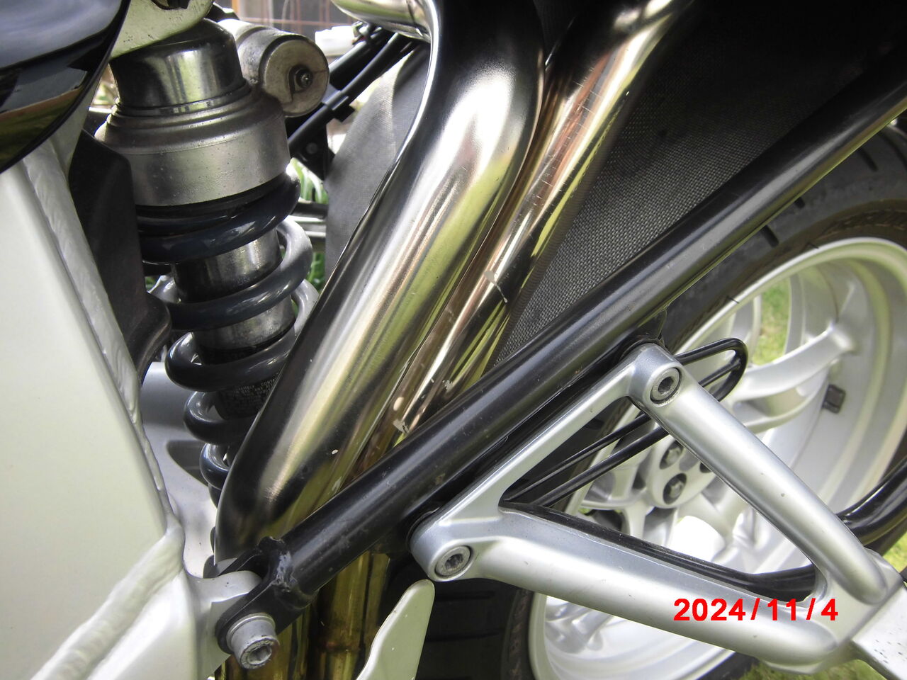 【R1100S】REMUSフルエキを装着 : 空豆ヒロシの小さな幸せ