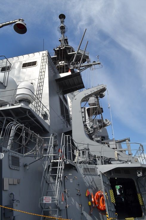 護衛艦 DD117 すずつき 見学記。 : 蒼空の昴SHOWCASE