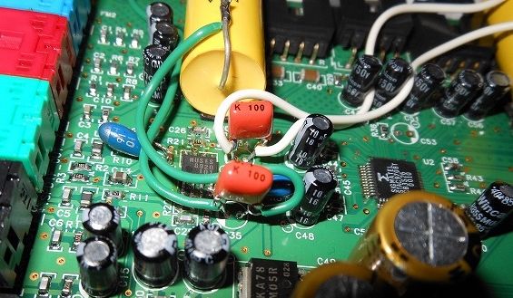 Creative CT4750 オペアンプ交換(JRC 4565 → MUSES 8920)、カップリングコンデンサ交換 : サウンド南渡！の ...
