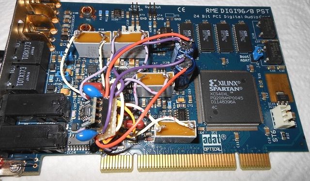 RME DIGI96/8 PST オペアンプ LME49990 電源 デカップリングコンデンサ交換 : サウンド南渡！の blog