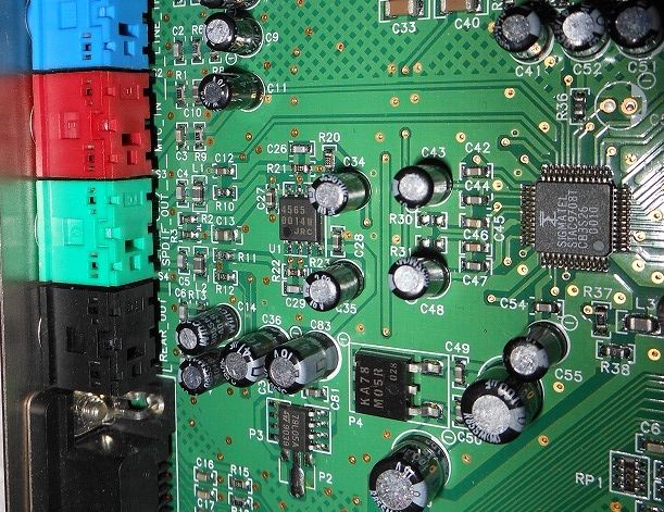 Creative CT4750 オペアンプ交換(JRC 4565 → MUSES 8920)、カップリングコンデンサ交換 : サウンド南渡！の ...