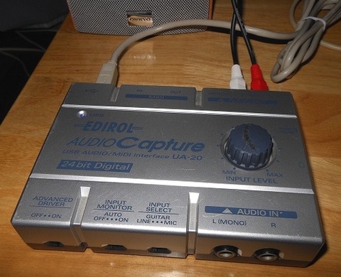 EDIROL(ROLAND) UA-20 を入手した : サウンド南渡！の blog