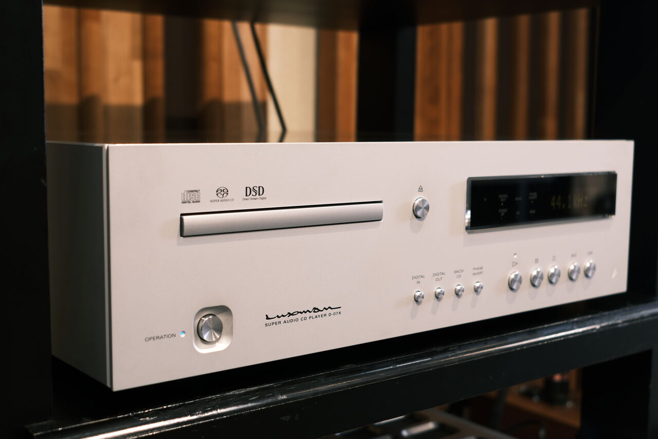 LUXMAN D-07Xのご紹介 : SOUNDHUNTERオーディオブログ
