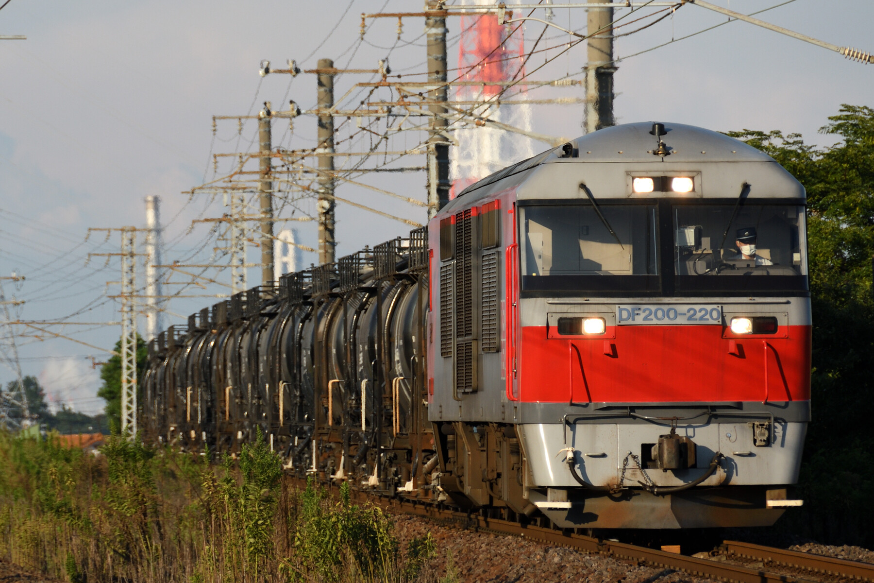 【9月16日】JR関西本線（名古屋地区）DF200牽引貨物輸送 : 山紫水明な景色を求め