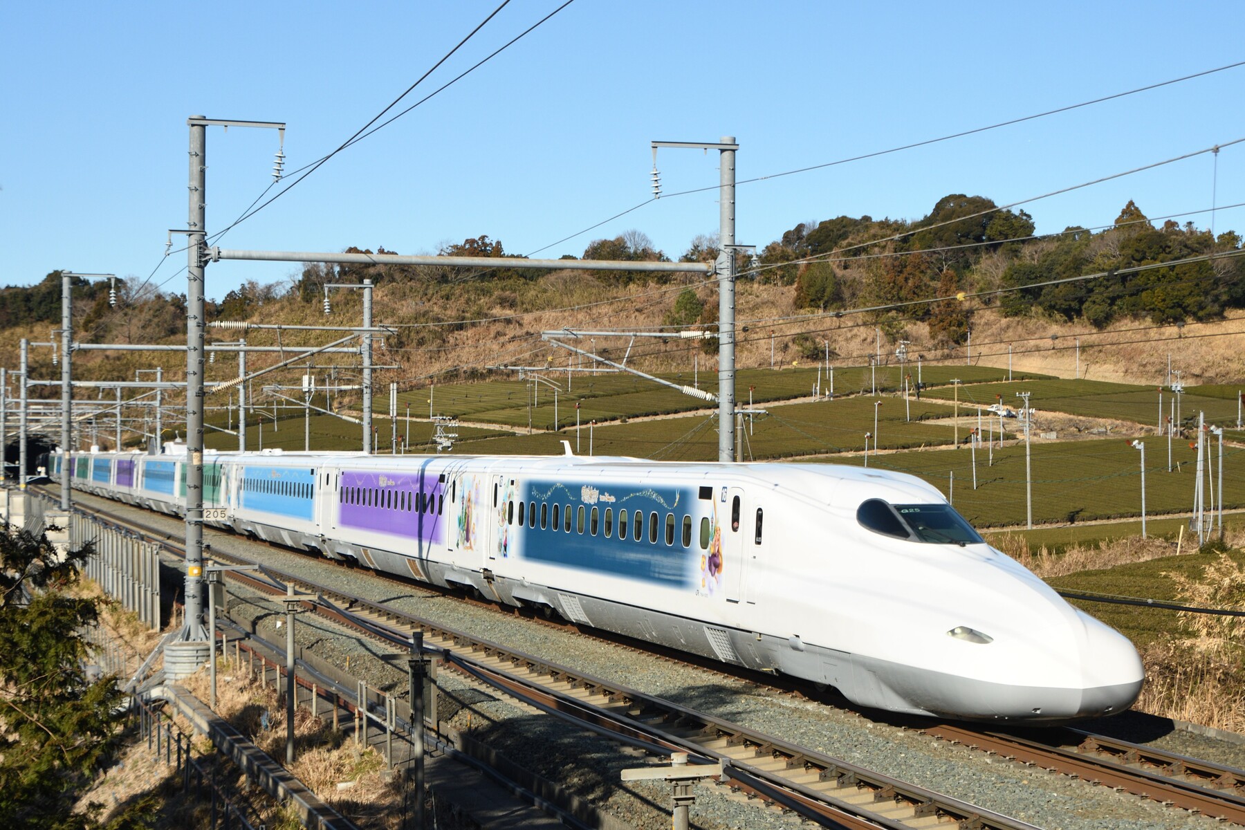 【2月21日～】東海道新幹線 N700A系G25編成「Wonderful Dreams Shinkansen」運行開始 : 山紫水明な景色を求め