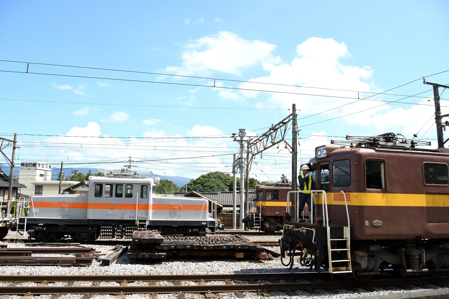 【9月17日】三岐鉄道三岐線 ED301故障に伴う臨時回送 : 山紫水明な景色を求め