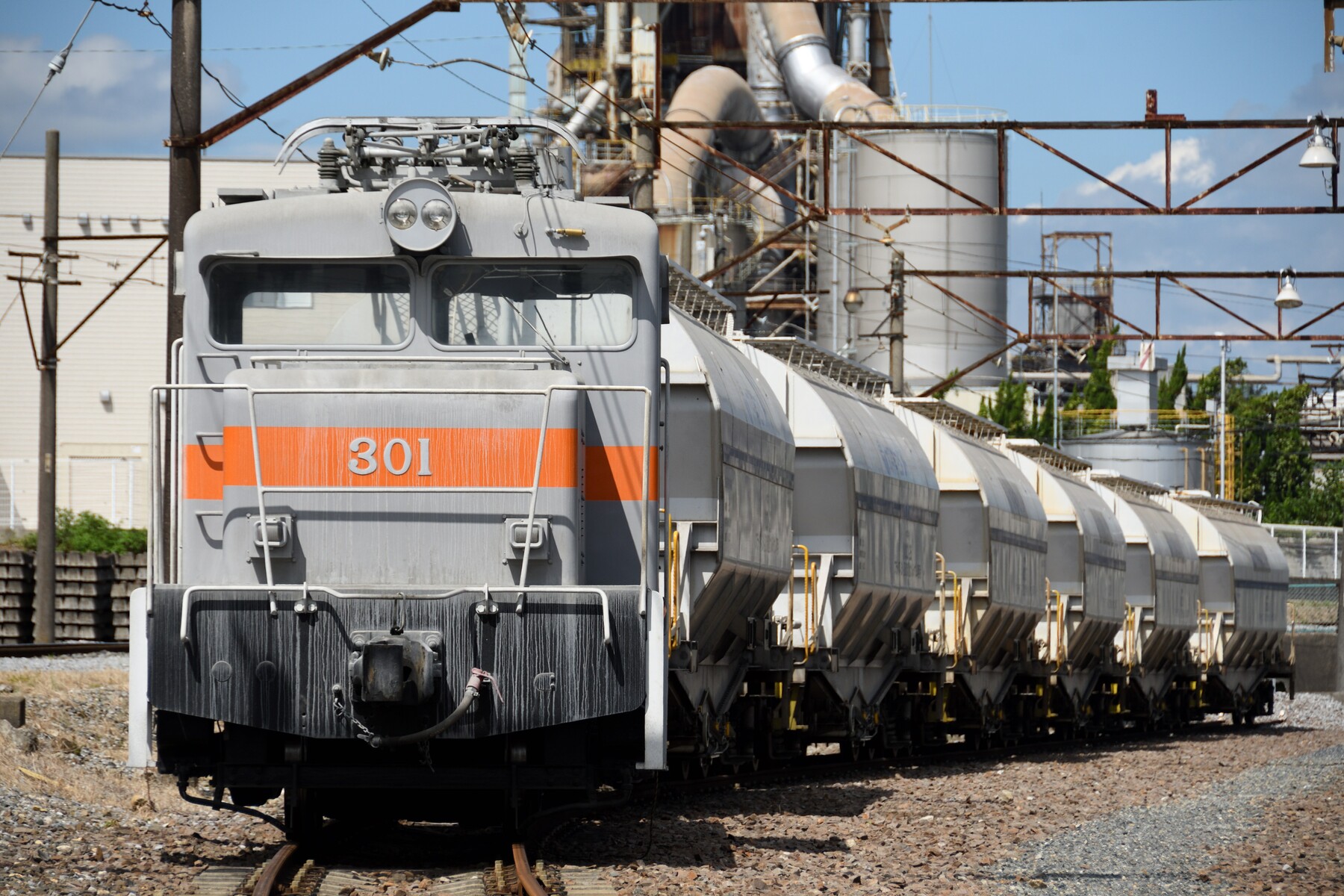 【9月17日】三岐鉄道三岐線 ED301故障に伴う臨時回送 : 山紫水明な景色を求め