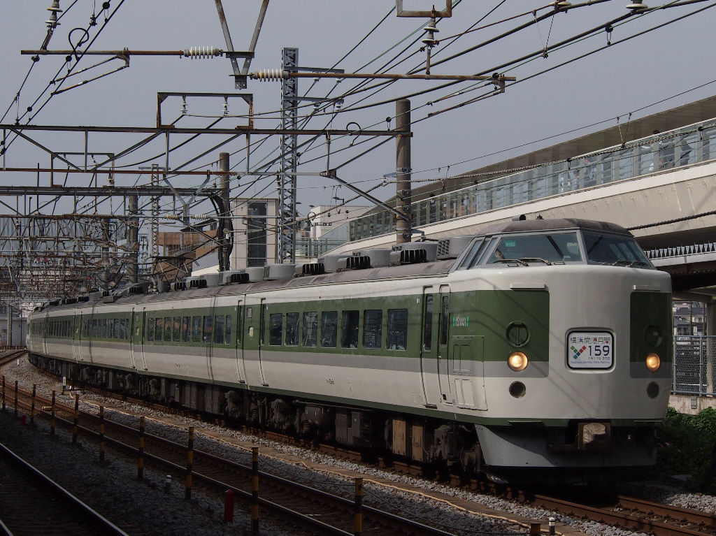 5月26日、Y159記念列車(189系N102編成）の撮影 : 山紫水明な景色を求め