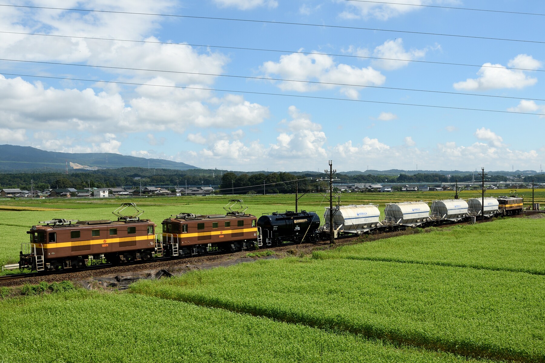 【9月17日】三岐鉄道三岐線 ED301故障に伴う臨時回送 : 山紫水明な景色を求め