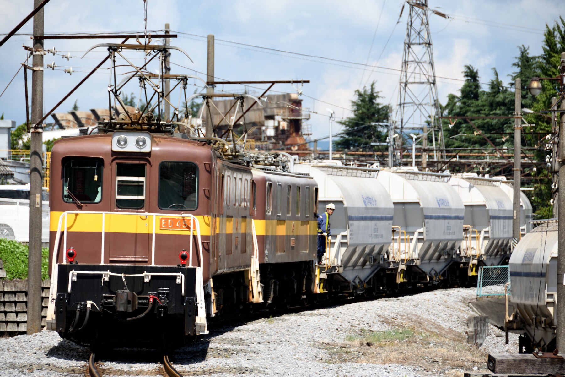 【9月17日】三岐鉄道三岐線 ED301故障に伴う臨時回送 : 山紫水明な景色を求め