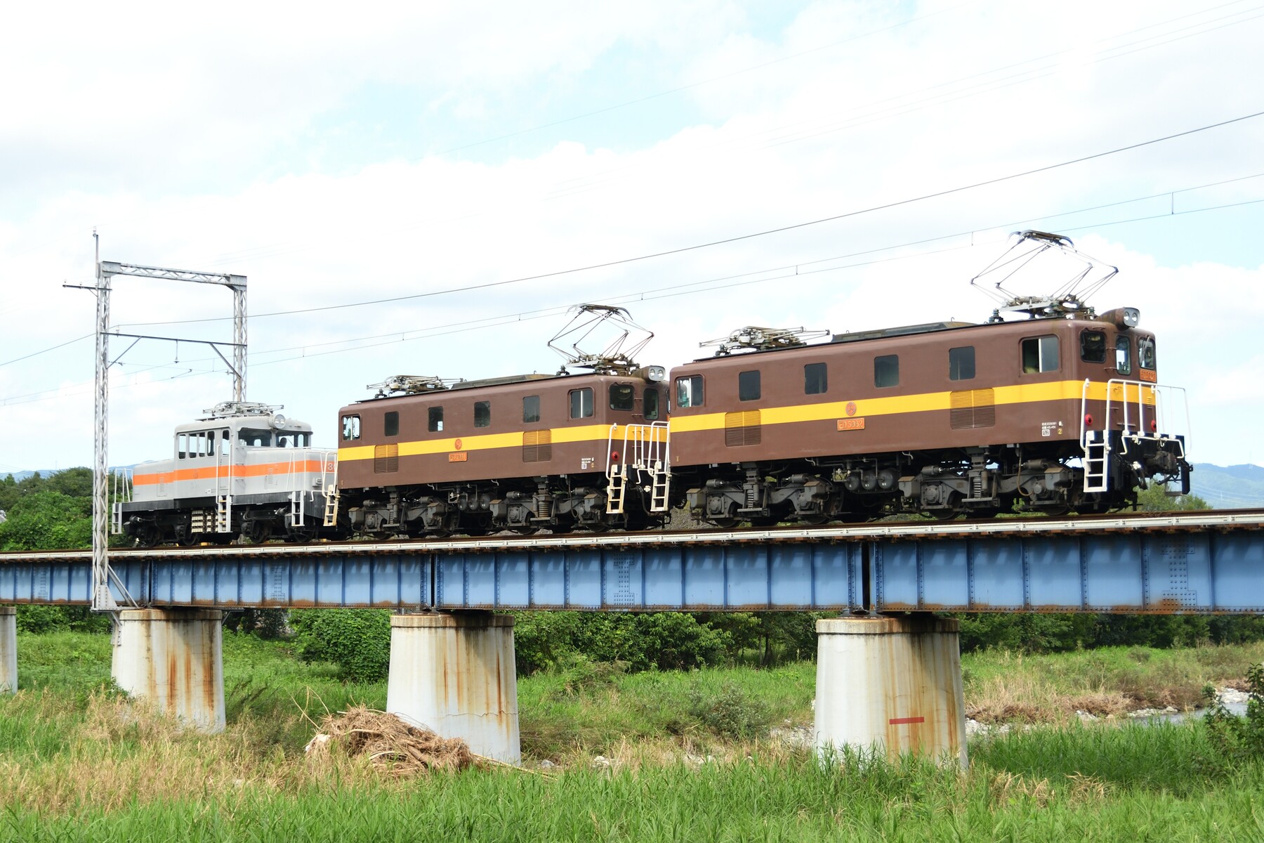 【9月17日】三岐鉄道三岐線 ED301故障に伴う臨時回送 : 山紫水明な景色を求め