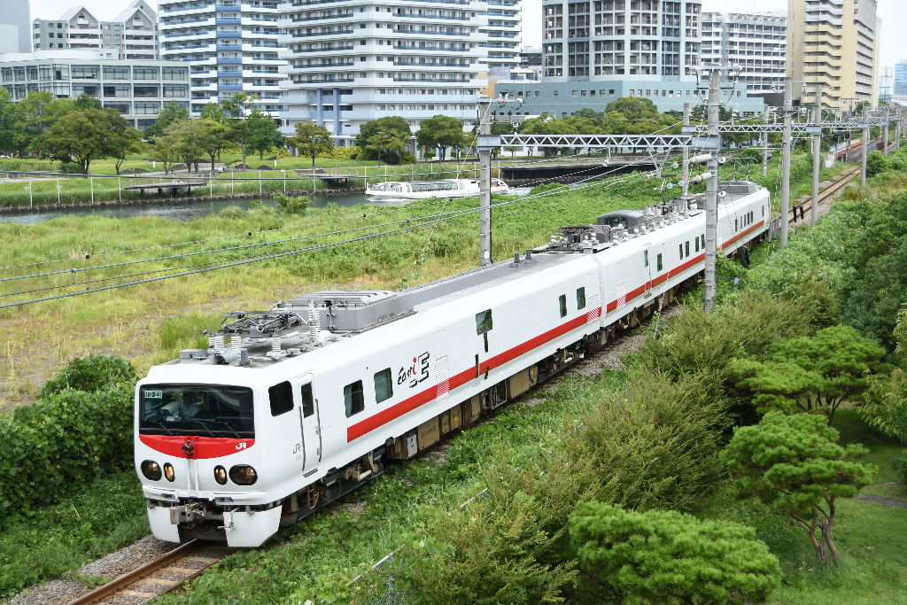 【8月24日】E491系（East i-E）の撮影 : 山紫水明な景色を求め