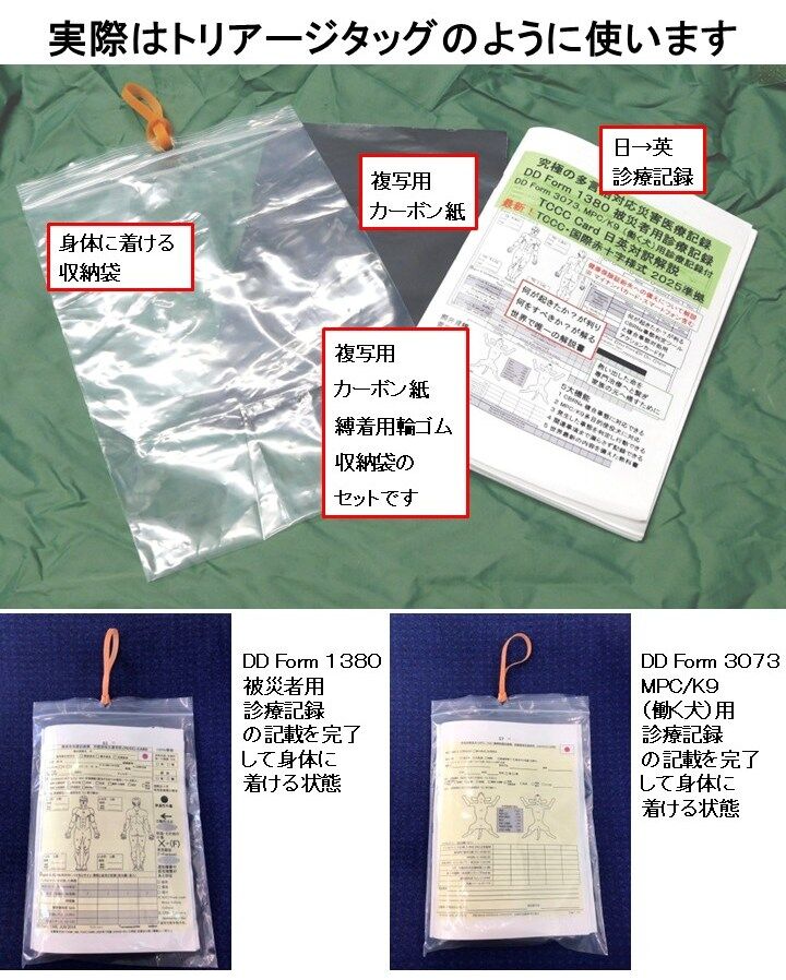 NATO共通 傷病者記録票 TCCC Card DD Form 1380 の書き方の解説本を発刊しました : TACMEDAブログ～有事医療を考える～