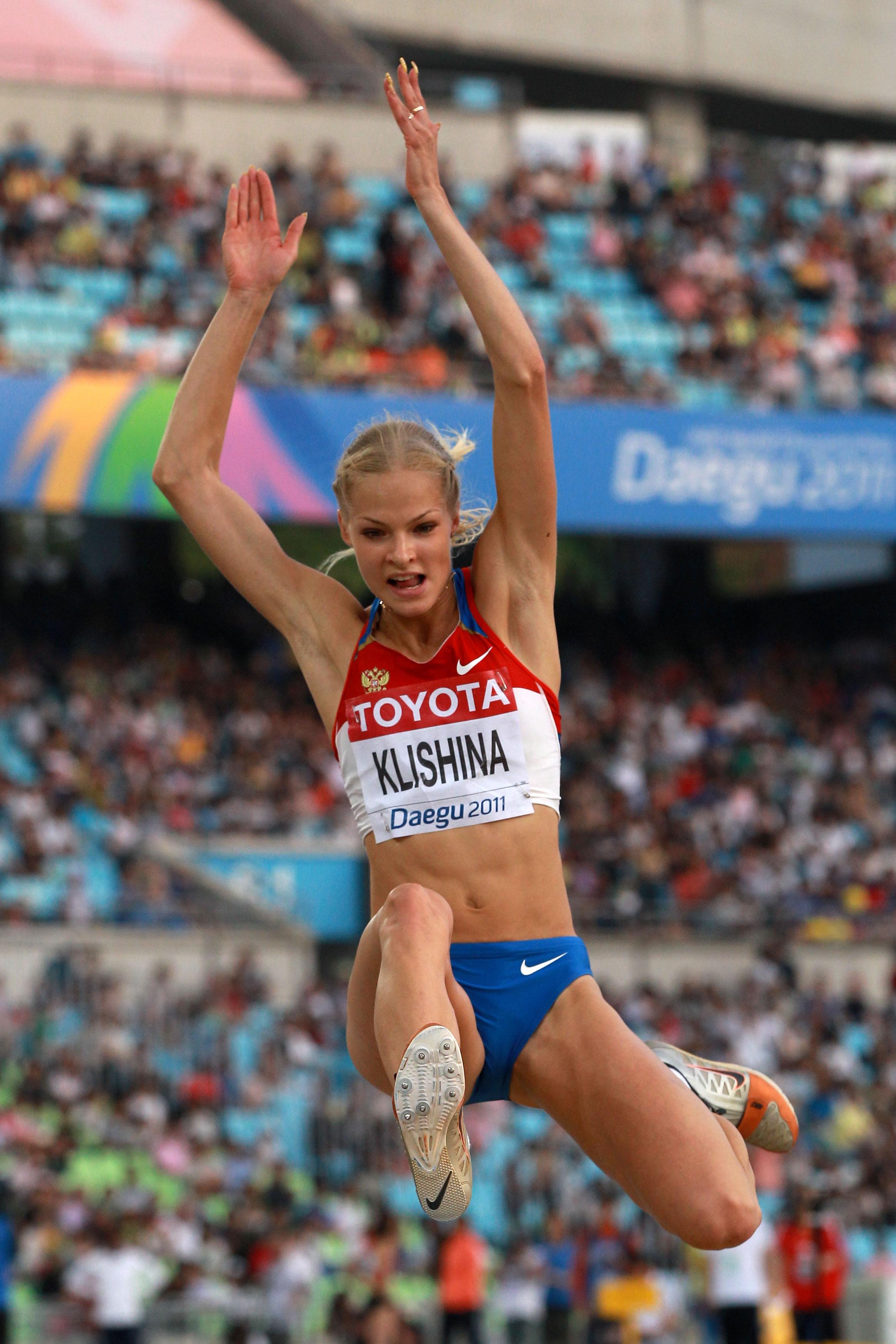 Sexy Athletes Russian Long Jumper Darya Klishina アスリート達の美しくセクシーな光景