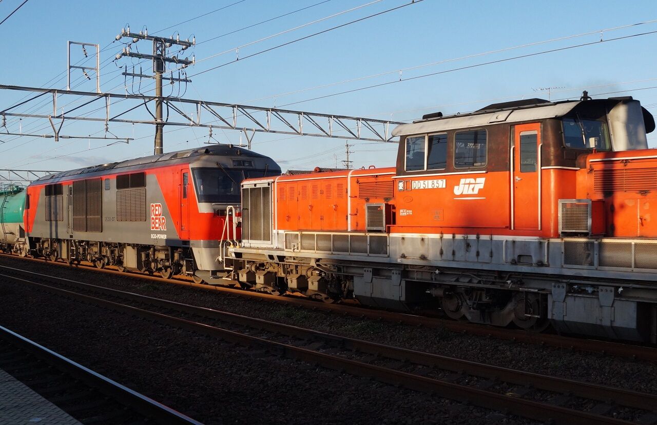 DD51+DF200 異形式重連 8075レ : 貨物ネタを主に撮影して、愛知県から発信するブログ