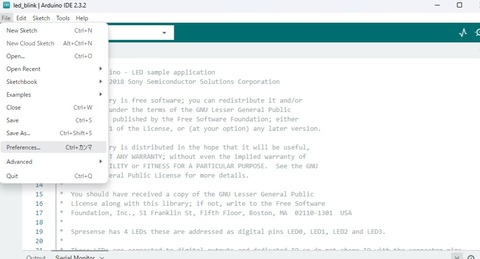 SPRESENSEに興味あり:ArduinoでのアセンブラMix表示について