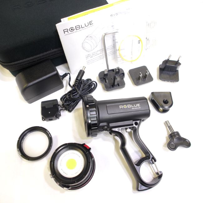 【樂淘letao】日本代購代標第一品牌－RGBLUE SYSTEM 01-3 大光量 水中ライト 定価65,000円（美品）