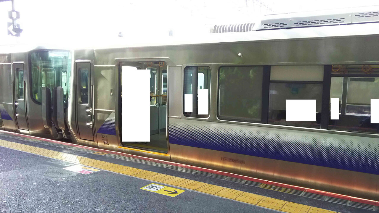 223系HE403編成 リニューアル工事施工 : JR阪和線つれづれ記