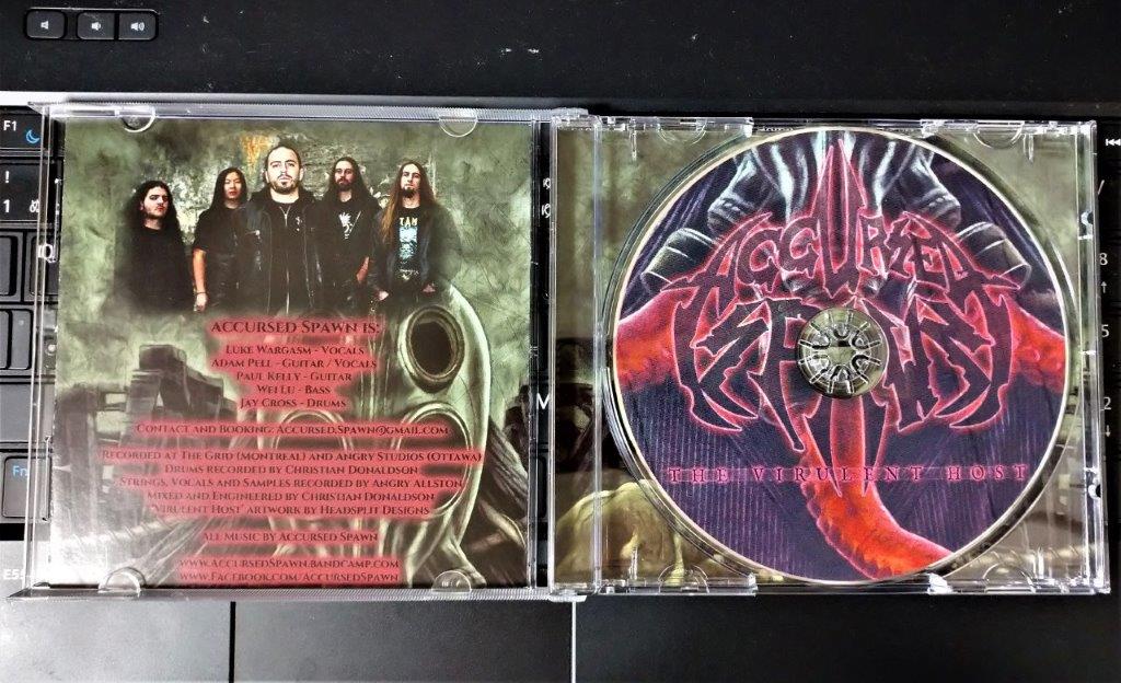 メタル好きがメタルのCDについて書くメタルのブログ:ACCURSED SPAWN / The Virulent Host