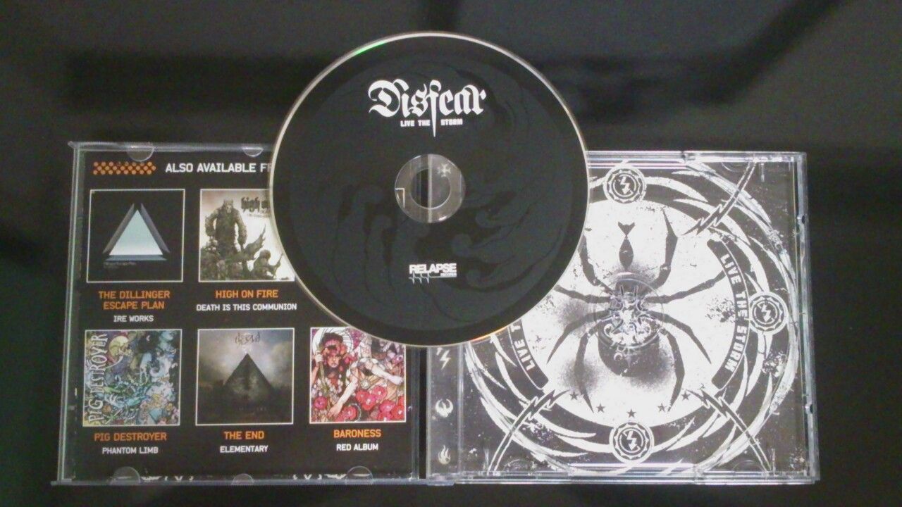 メタル好きがメタルのCDについて書くメタルのブログ:DISFEAR / Live The Storm