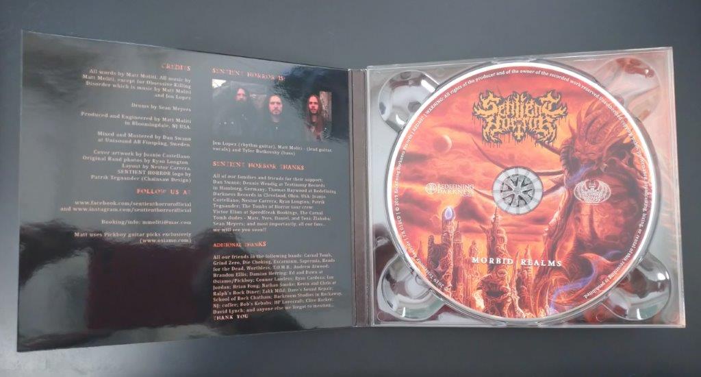 メタル好きがメタルのCDについて書くメタルのブログ:SENTIENT HORROR / Morbid Realms