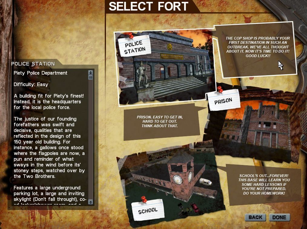 PC-GAME BOX : FORT ZOMBIE 1.07パッチ導入