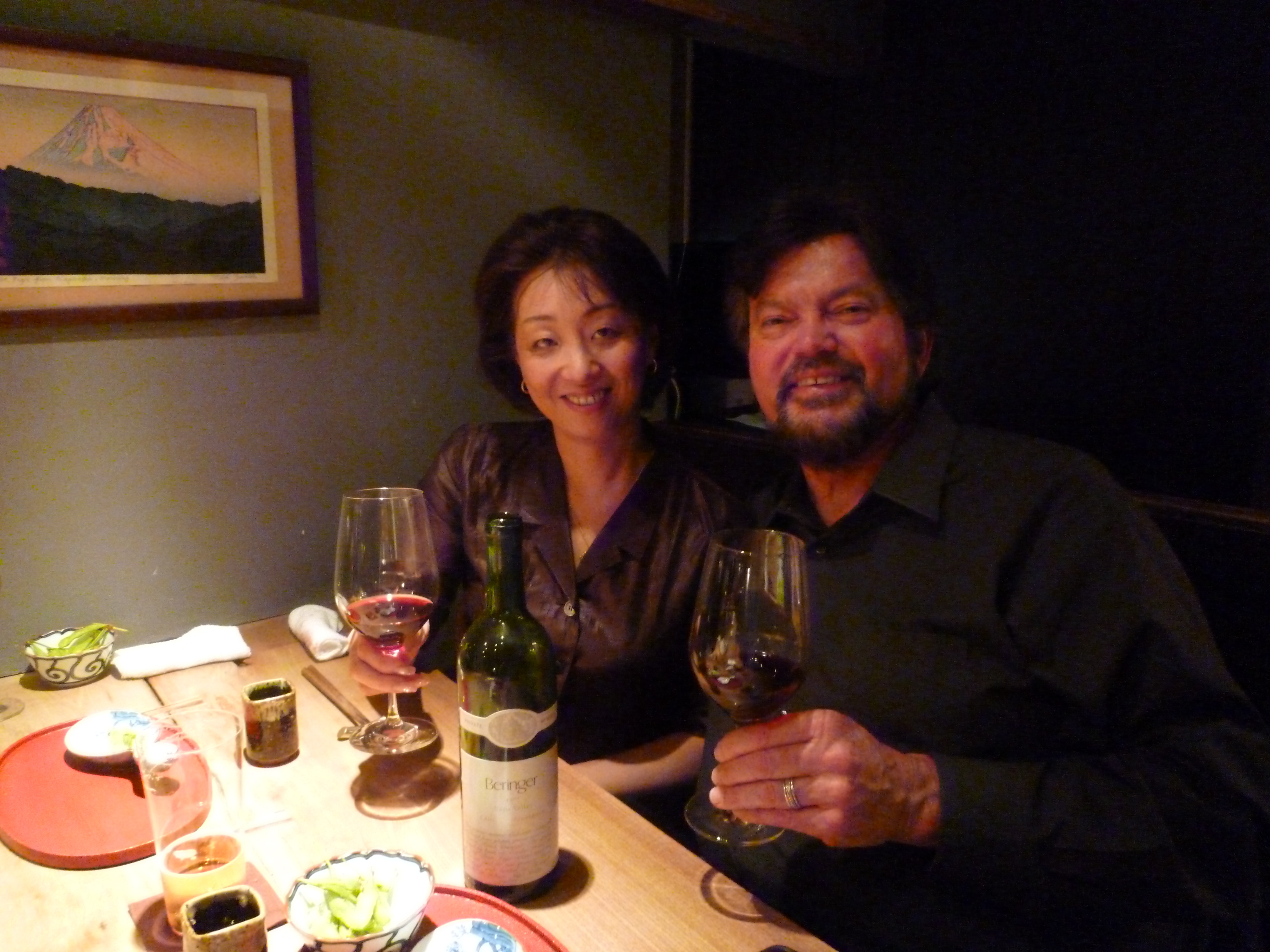 ナパヴァレーの風に吹かれて♪ : Beringer Private Reserve 1977 wz Mr． Ed Sbragia