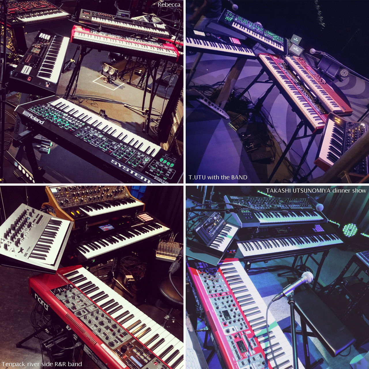AKIO DOBASHI Official Blog:2017 keyboard set
