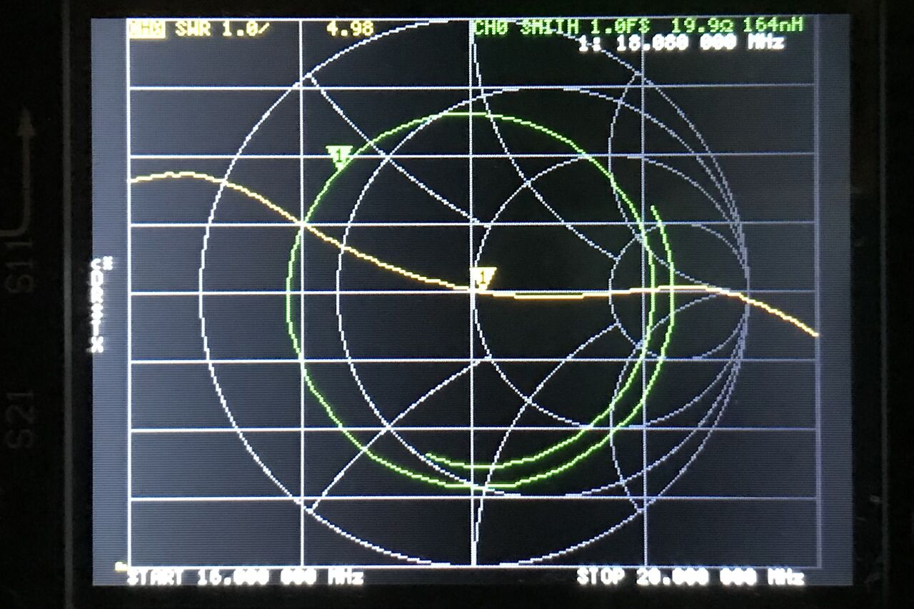 JO2QLV@blog : 18MHz・1.5λオフセンターフェッドアンテナ