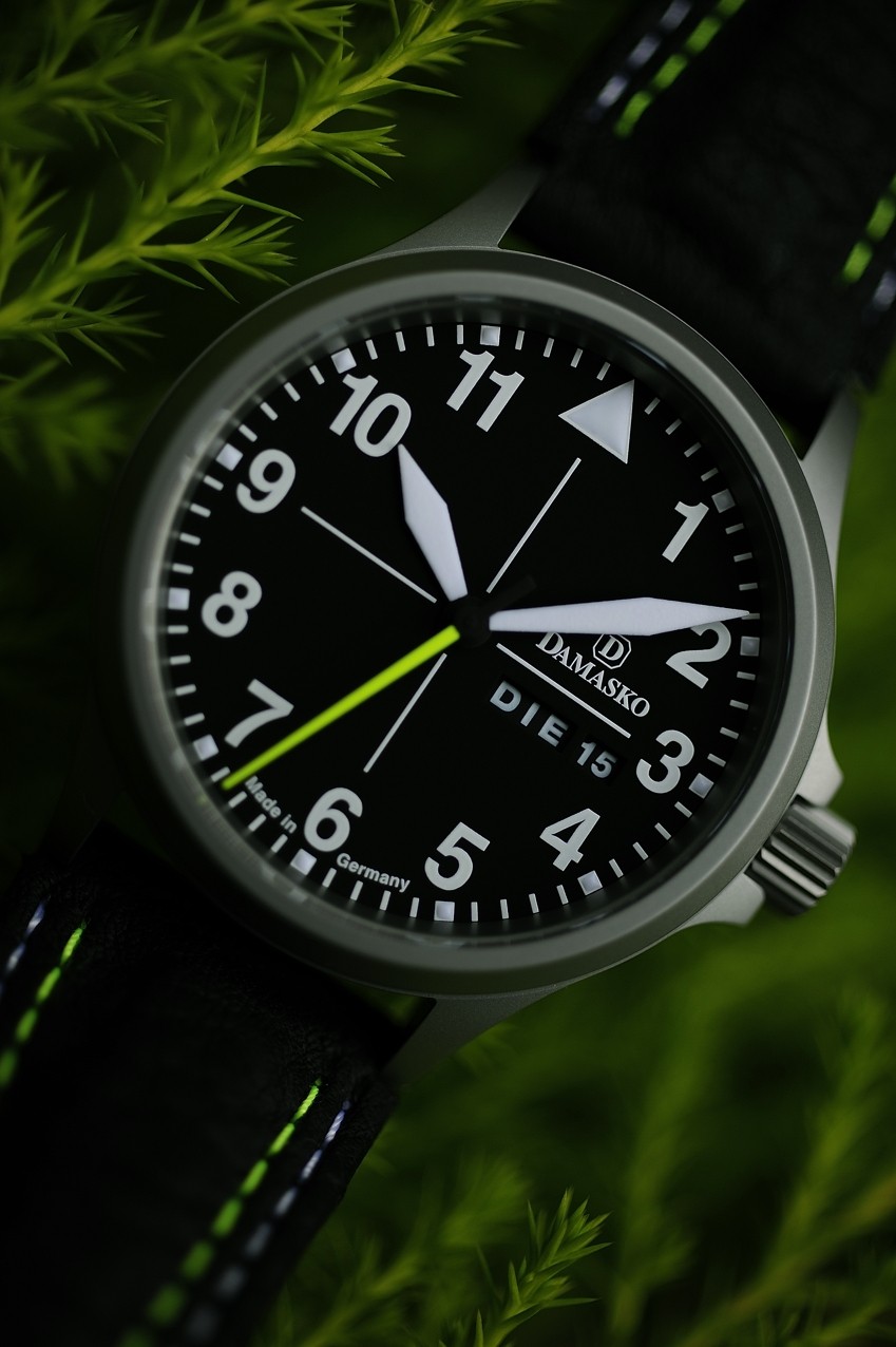 Damasko DA 36 L GREEN German mechanical watch available in 100,000 yen ...