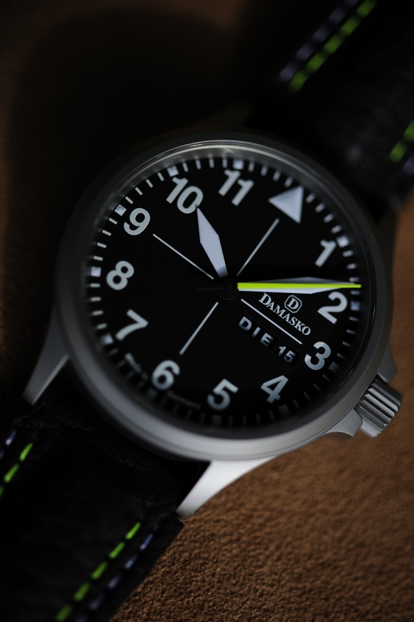 Damasko DA 36 L GREEN German mechanical watch available in 100,000 yen ...
