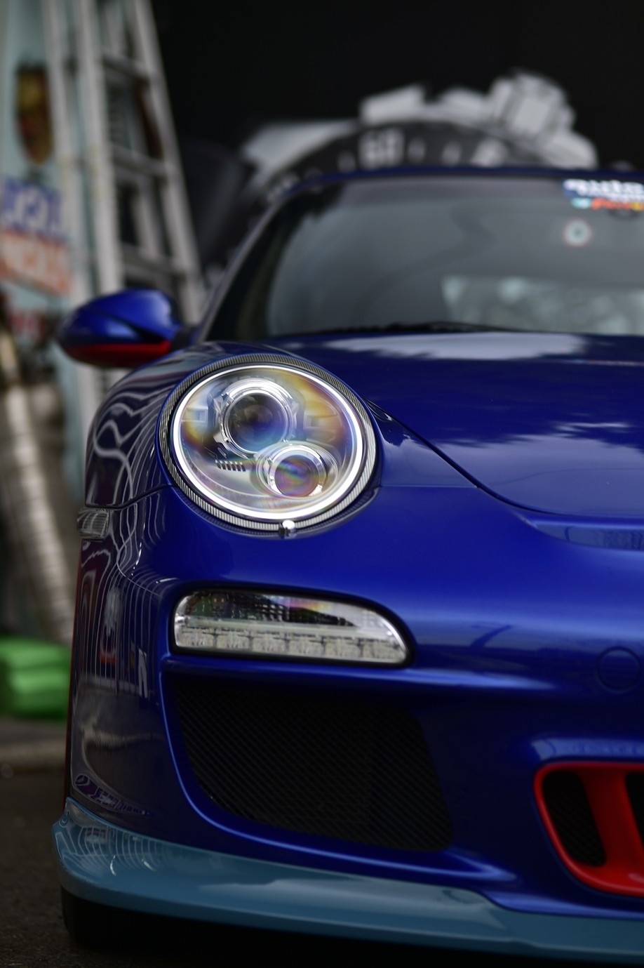 Porsche 911 Carrera S 997 Mk-2 GT-3 RS looks 3,8 Aqua Blue 2018 08 07 ...