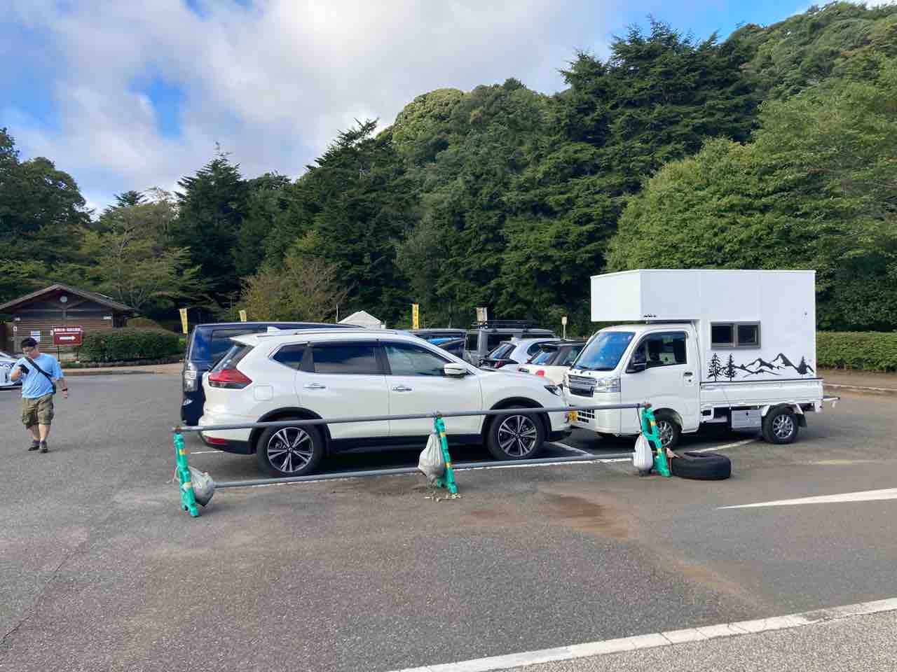 Styleシェルで車中泊・千葉県君津市「道の駅ふれあいパーク」 : 千葉県軽トラキャンピングカー