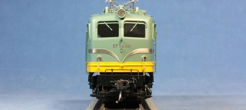☆天賞堂 16番HO 真鍮製HGモデル EF58形68号機 大窓 青大将色 ☆天賞堂 16番HO 真鍮製HGモデル EF58形68号機 大窓 青大将色