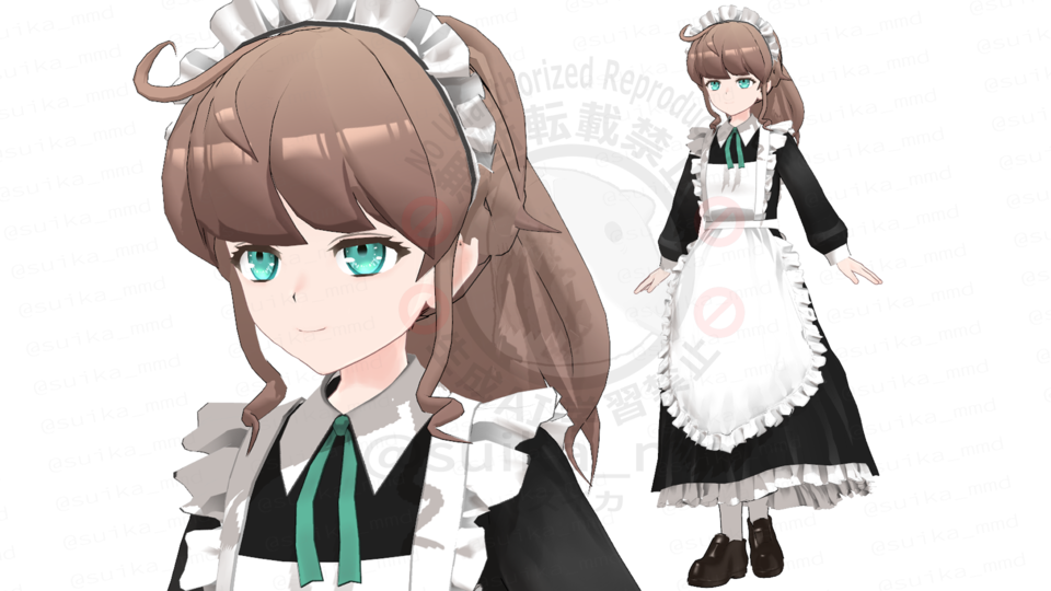 スイカ式栗田まろんメイド利用規約 : スイカMMD関連