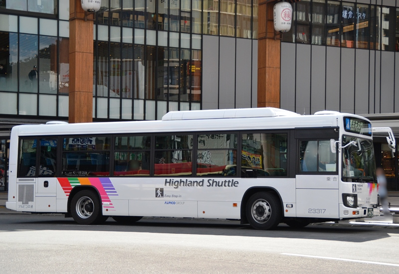 とある信州のバスマニア : 【アルピコ交通】新車の23317号車が登場