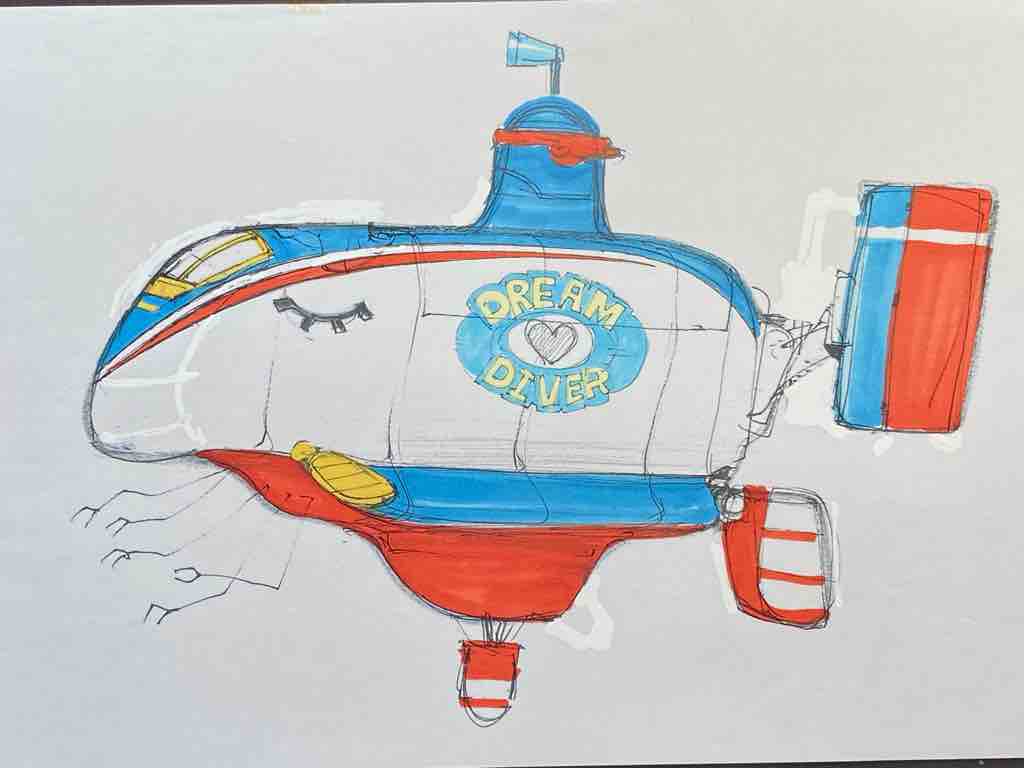 【夢探偵】ドリームダイバー配色の検討 / [Dream Detective] Dream Diver color scheme review ...