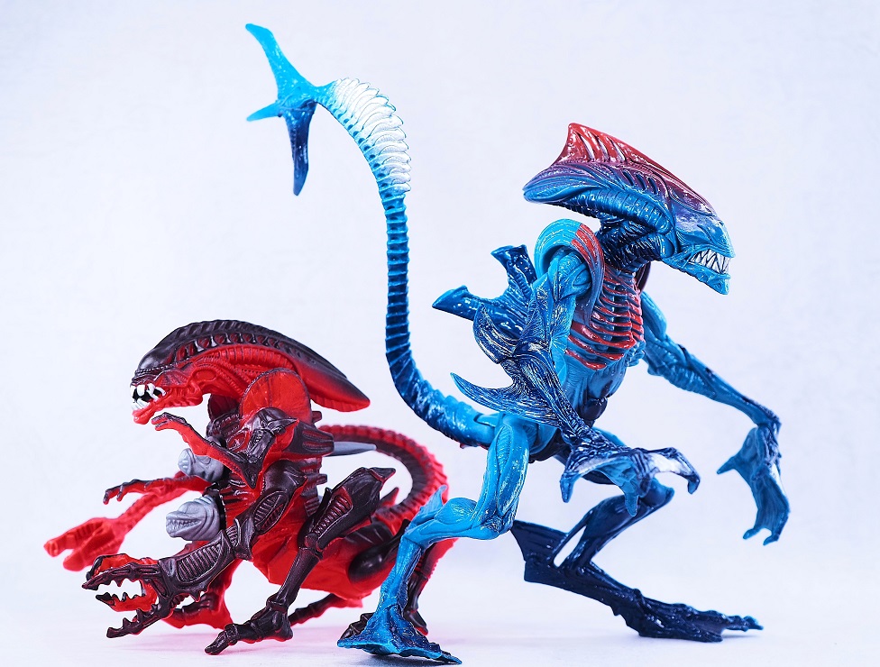 おもちゃの巣（玩具レビュー） : ハズブロ エイリアン4 アクア エイリアン（Aqua Alien）レビュー