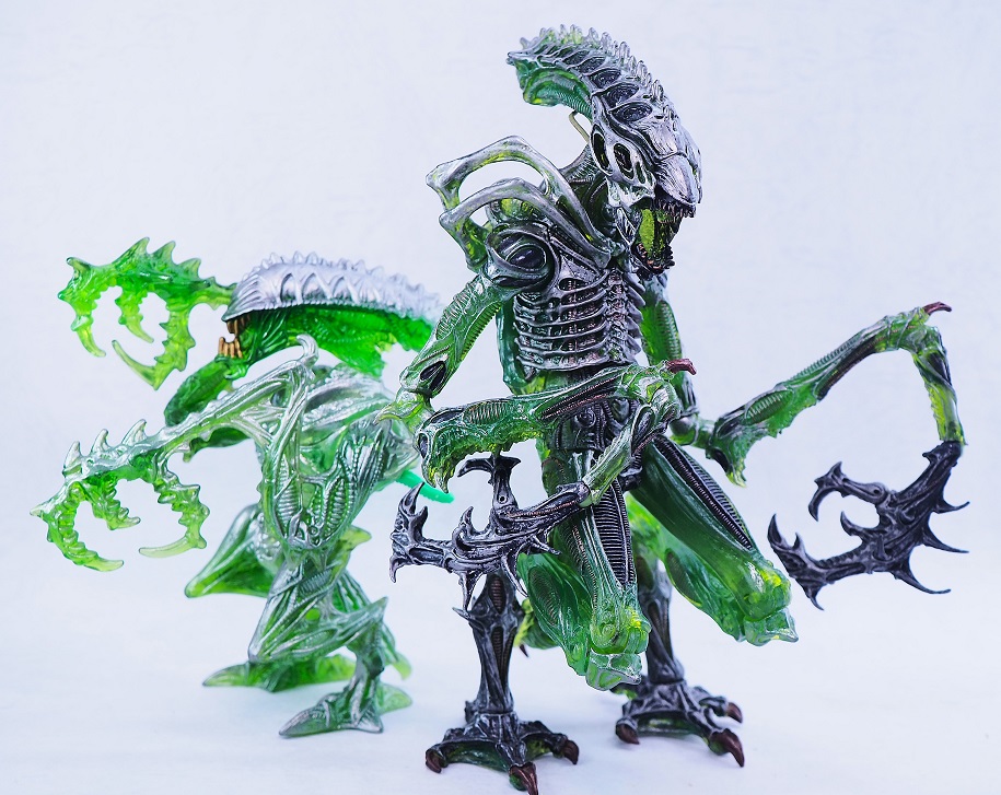 おもちゃの巣（玩具レビュー） : Kenner マンティスエイリアン (Mantis Alien) レビュー