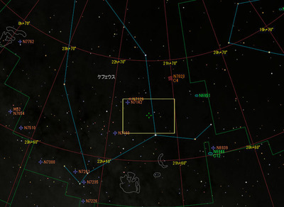 ケフェウス Sh2-133界隈 : 星と畑のシニアライフ