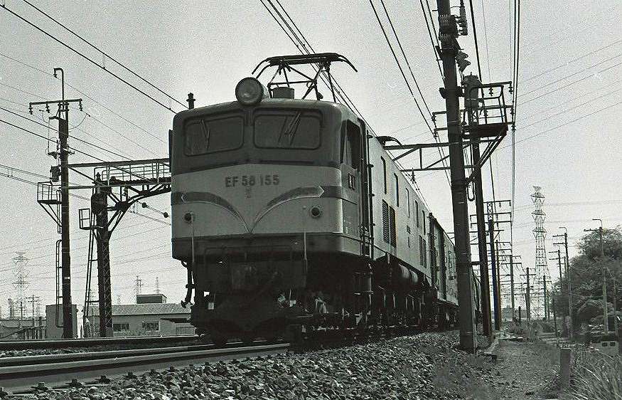 EF58 155 : TANIの鉄道写真の回顧録