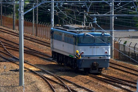 EF65 125 : TANIの鉄道写真の回顧録