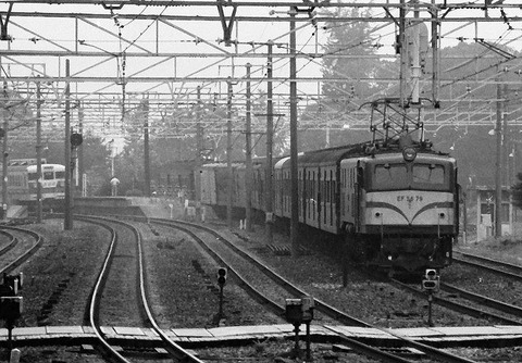 EF58 79 : TANIの鉄道写真の回顧録