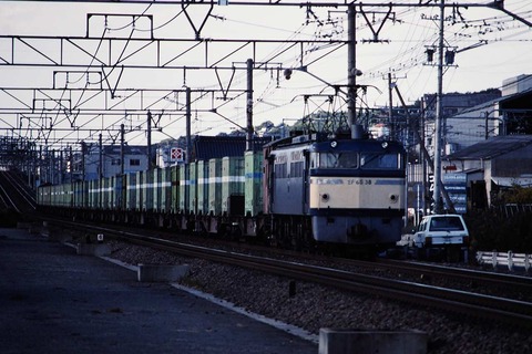 EF65 38 : TANIの鉄道写真の回顧録