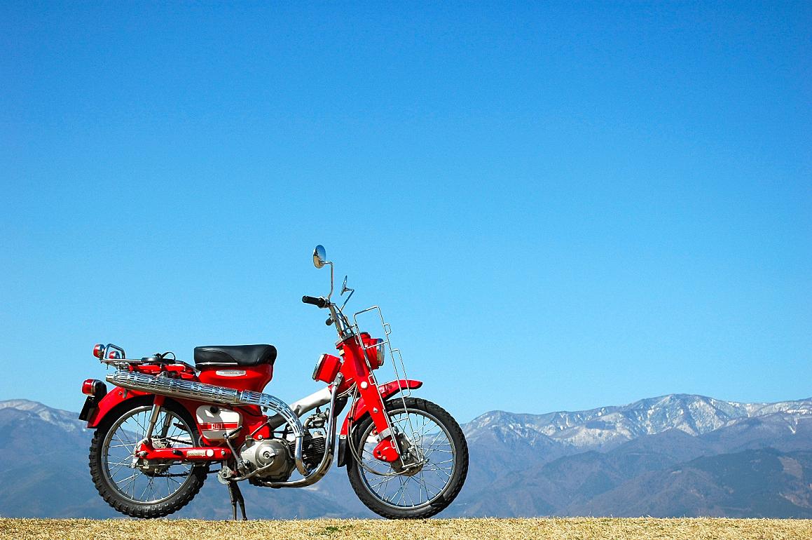 CT90K0にガンホルダー装着！ : スーパーカブ中心生活？ TONY’S甲信生活！