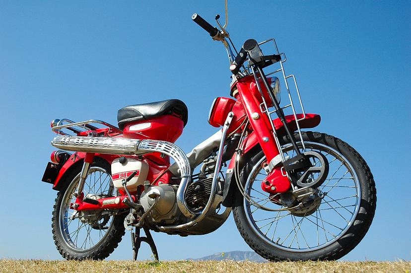 CT90K0にガンホルダー装着！ : スーパーカブ中心生活？ TONY’S甲信生活！