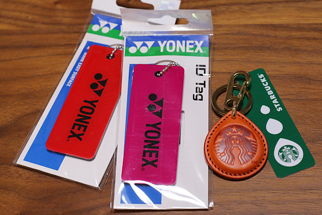 てにすあんてな: YONEX★IDタグがかわいい件★